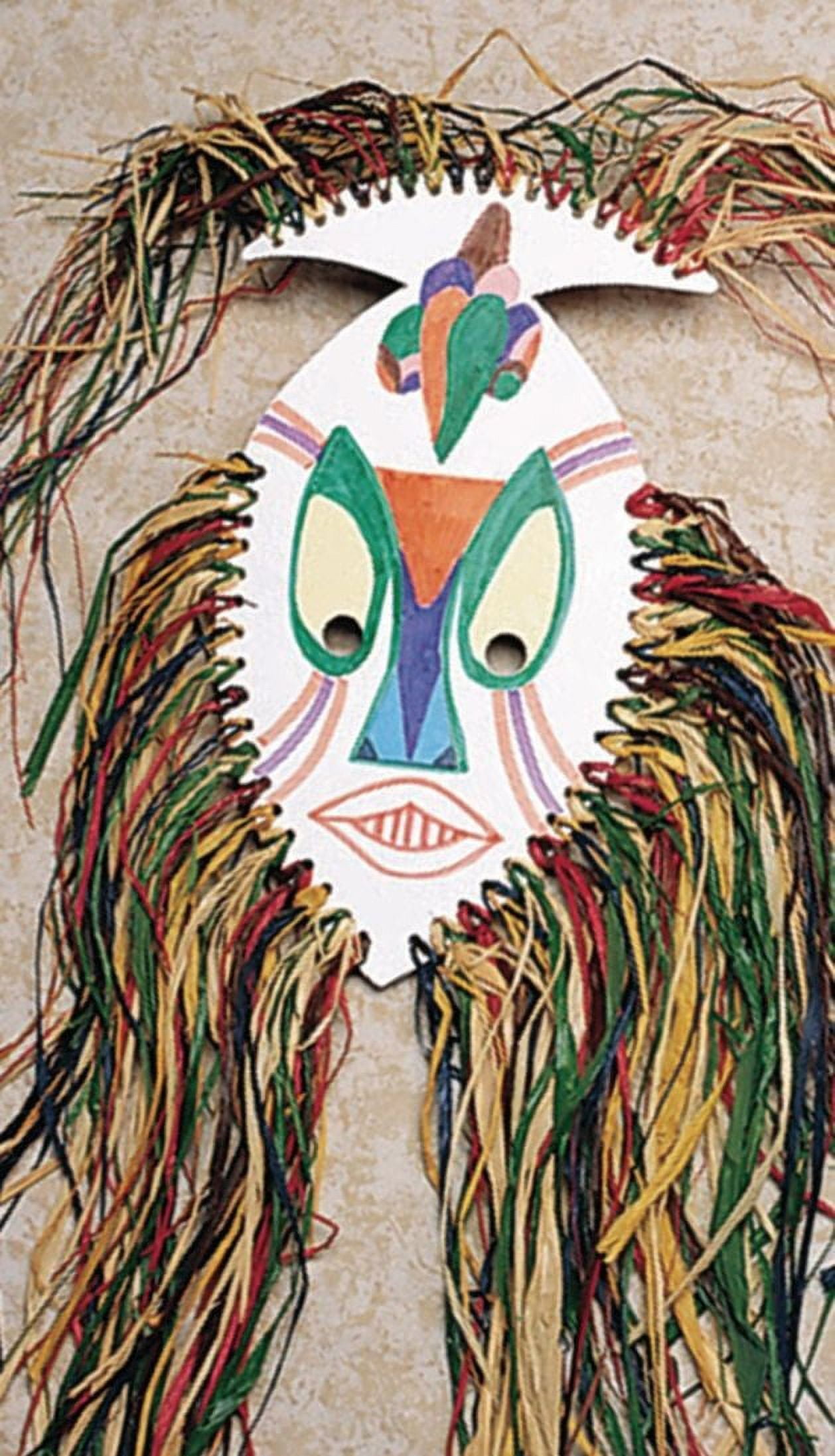 African Mask Craft Kit (Pack of 9) - Walmart.com