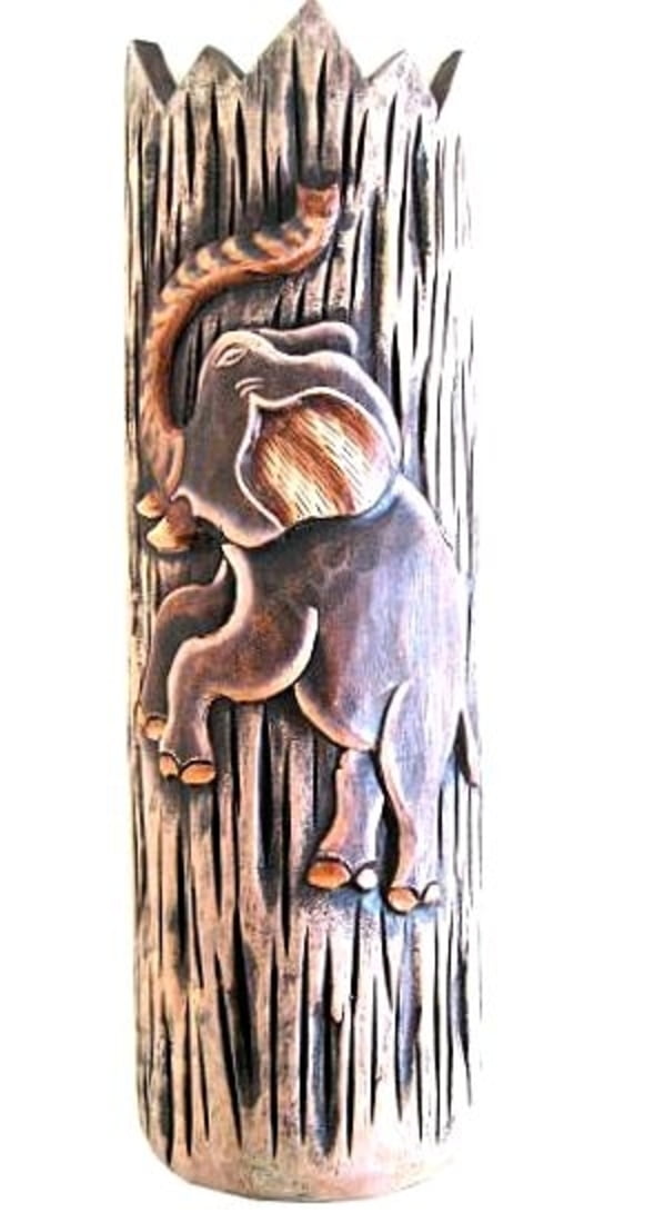 African Mask Elephant Wall Hanging Good Luck Mask - OMA BRAND - Walmart.com