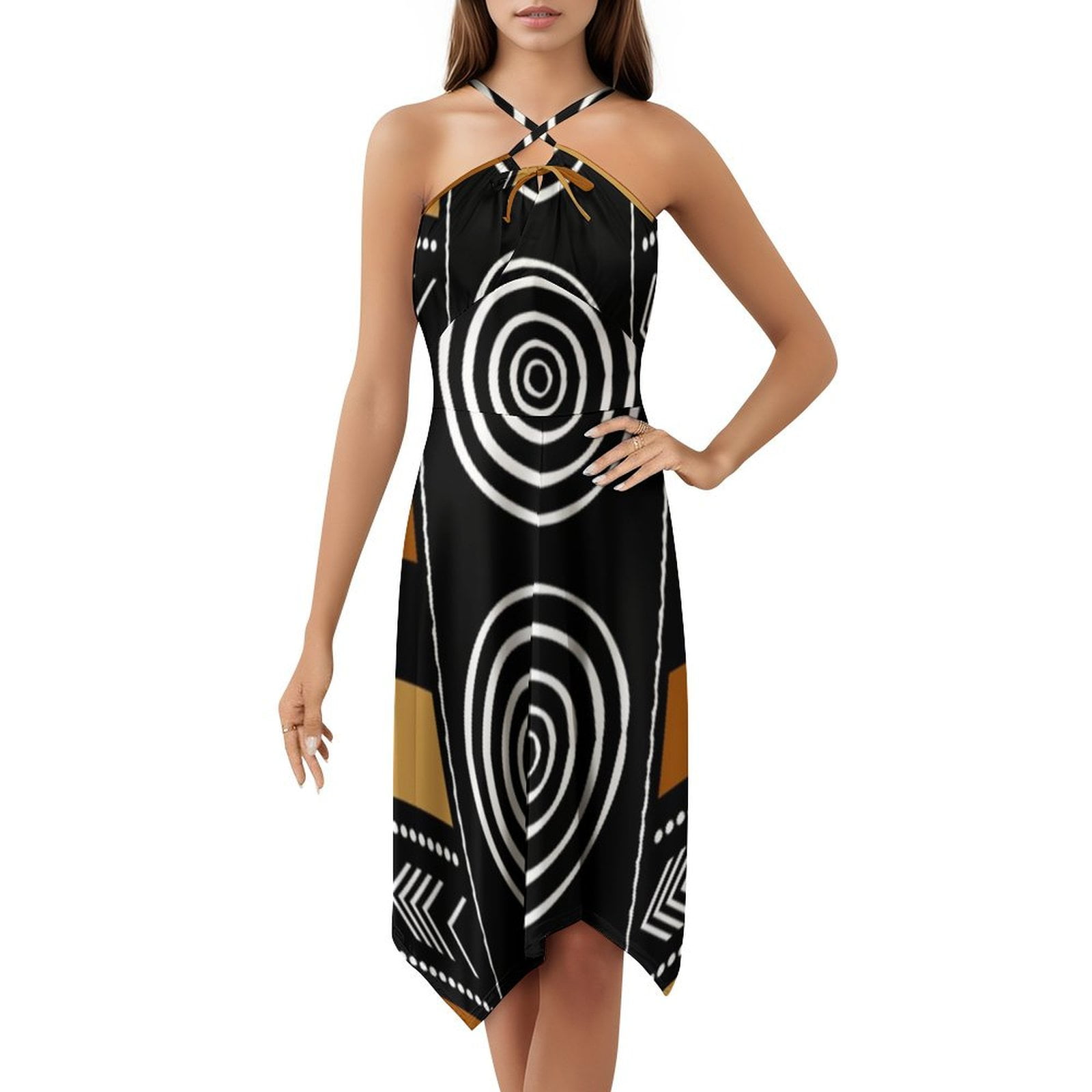African Mud Cloth Artistry Art Dress Elegant Party Dresses Evening Dresses Women Dress Long ...