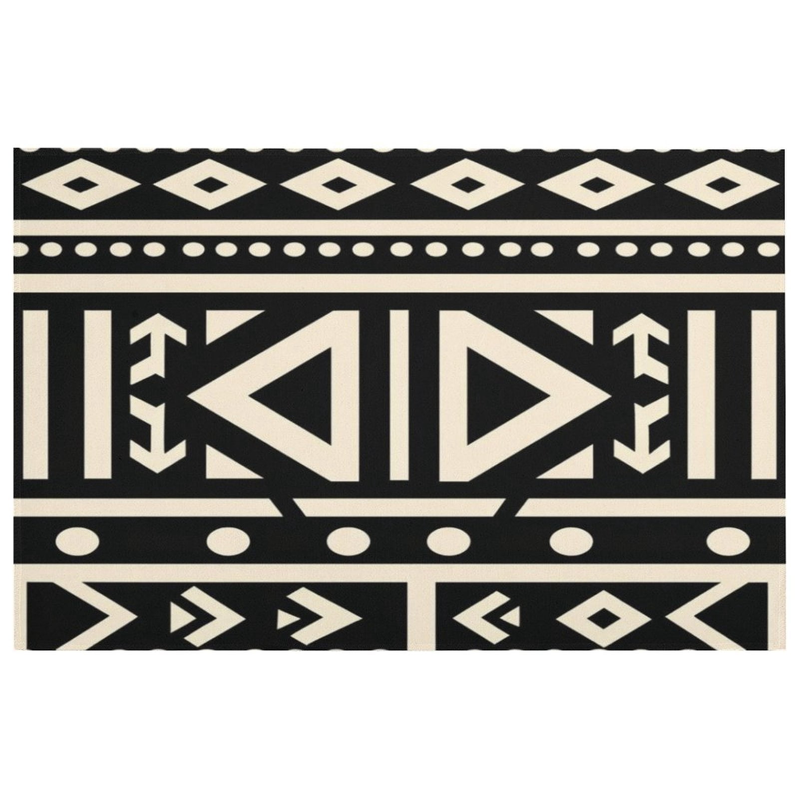 African Mud Cloth Black And White Trend Black And White Adult Home ...