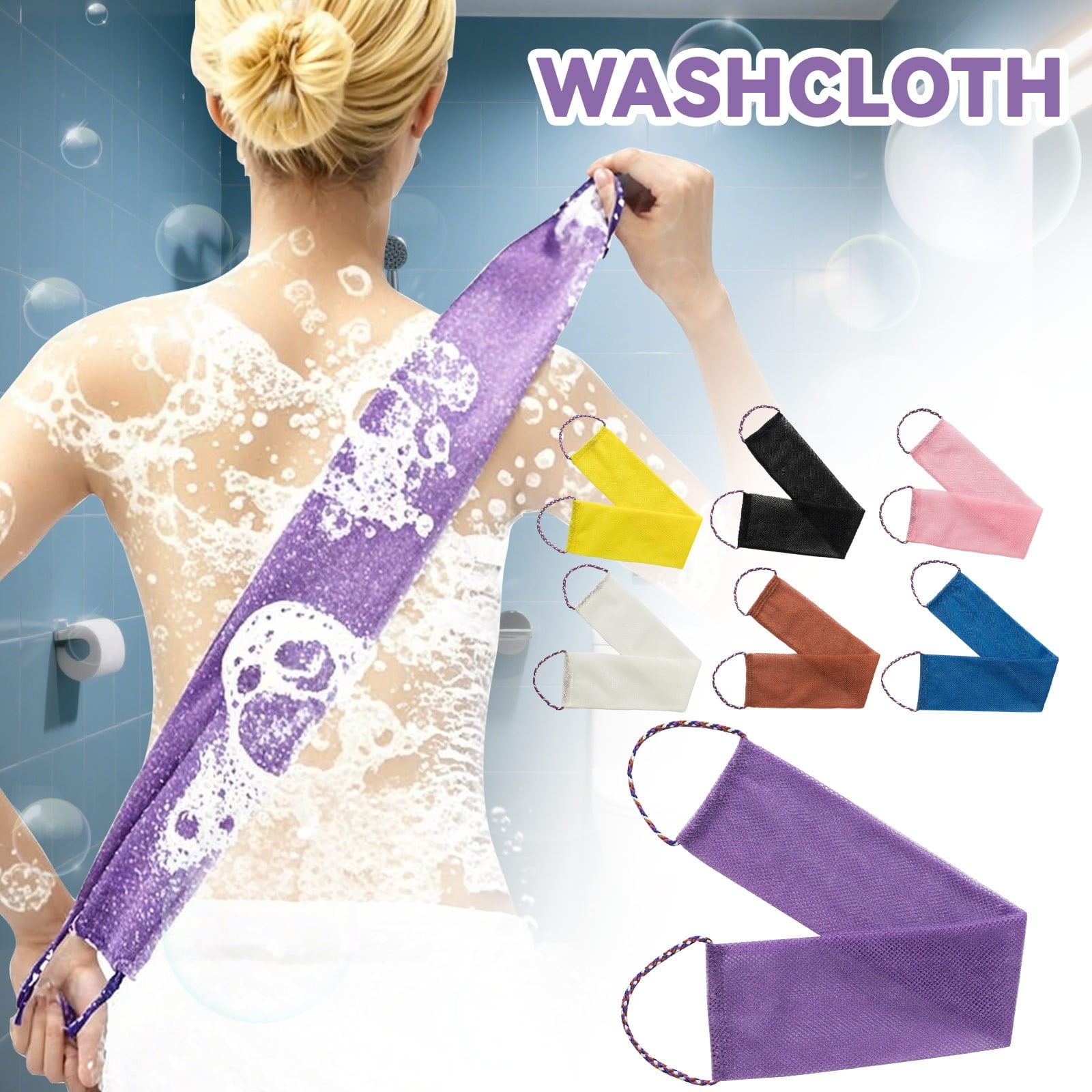 African Net Sponge Authentic - 1 Pieces Real African Exfoliating Sponge ...