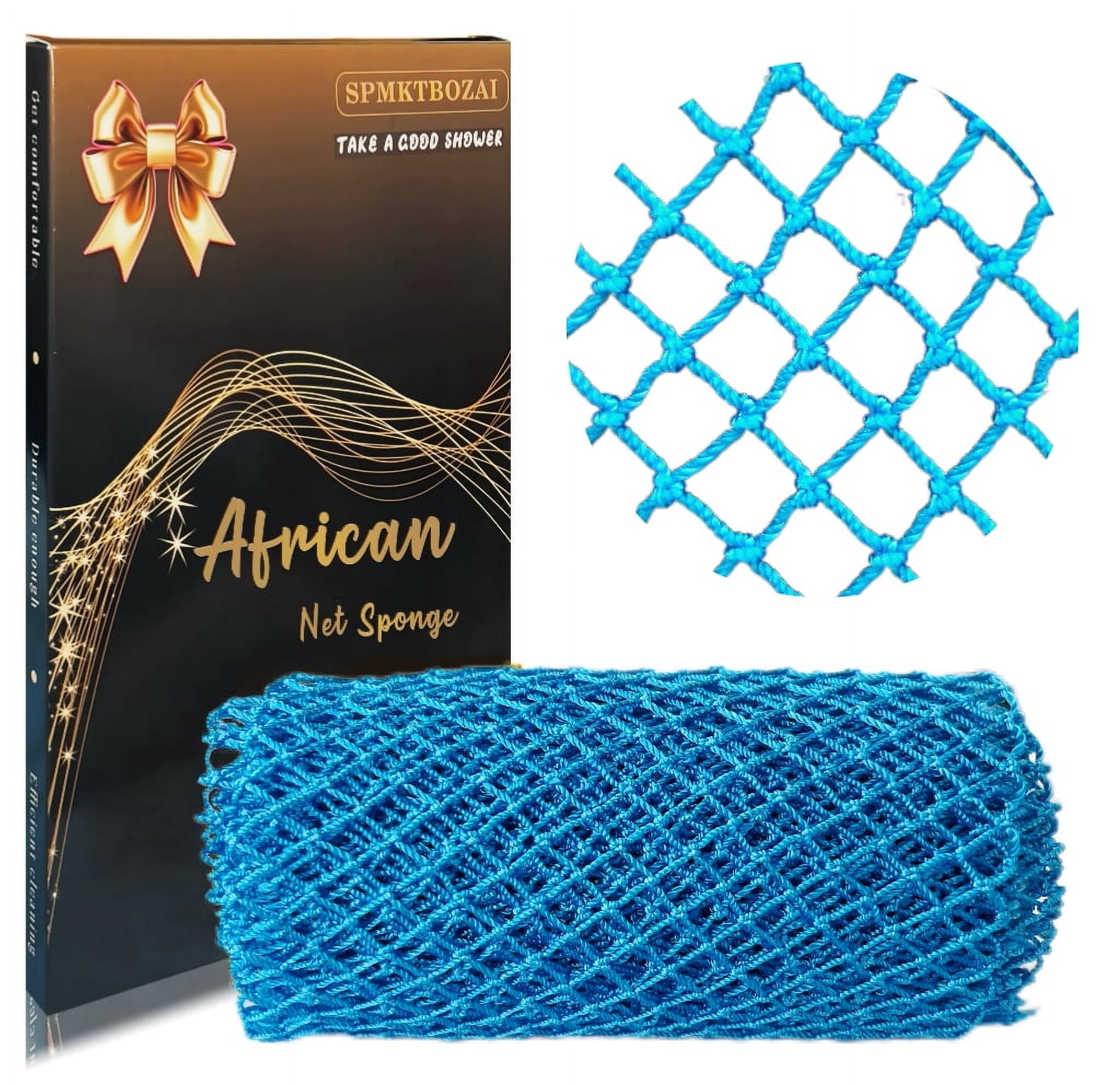 African Net Sponge Authentic, African Exfoliating Sponge Real African ...