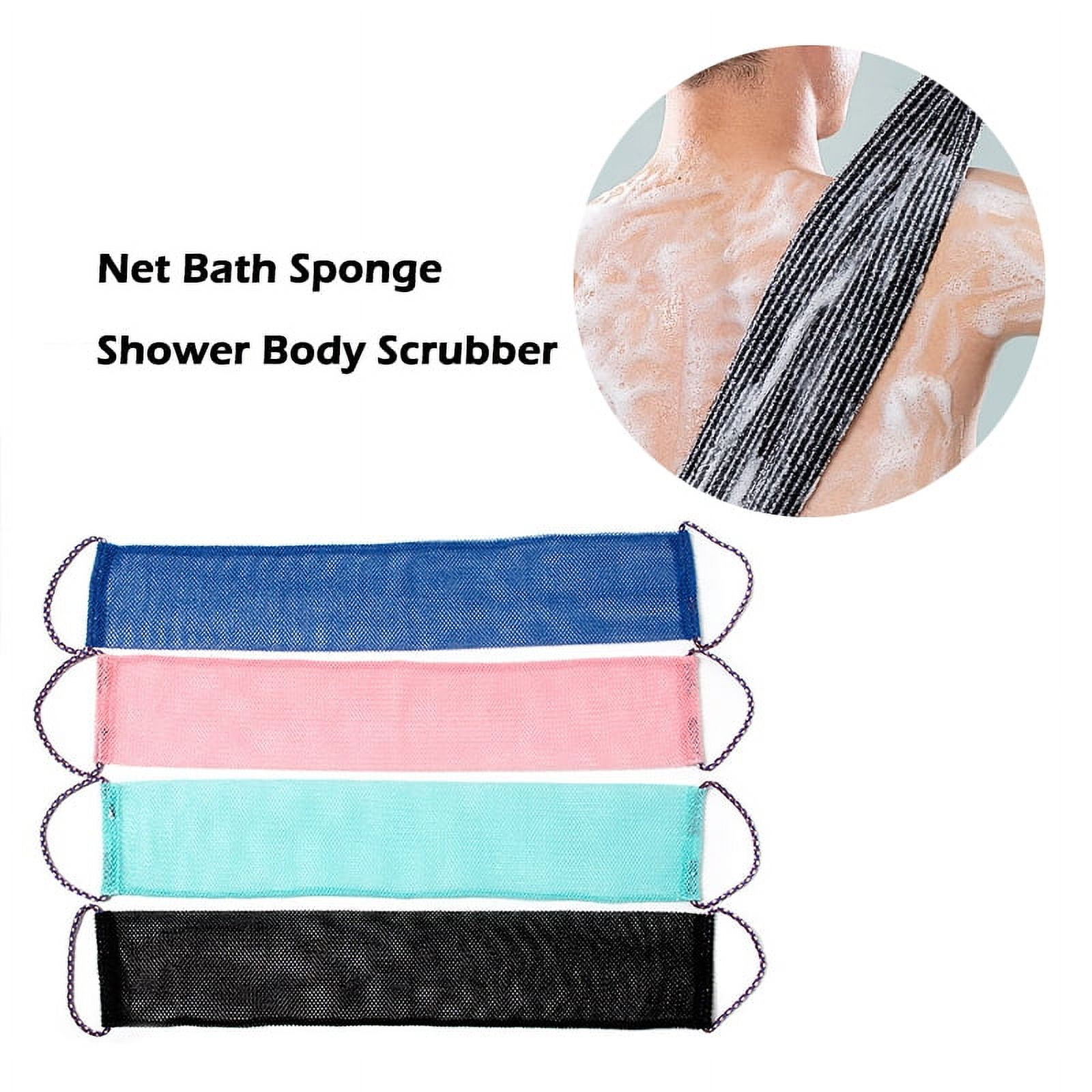 African Net Sponge Exfoliating Body Net Scrubbing Wash Net Shower ...