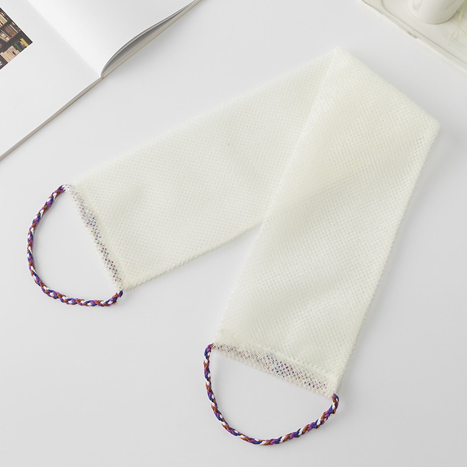 African Net Sponge Exfoliating Cloth for Deep Cleansing Body Scrub and ...