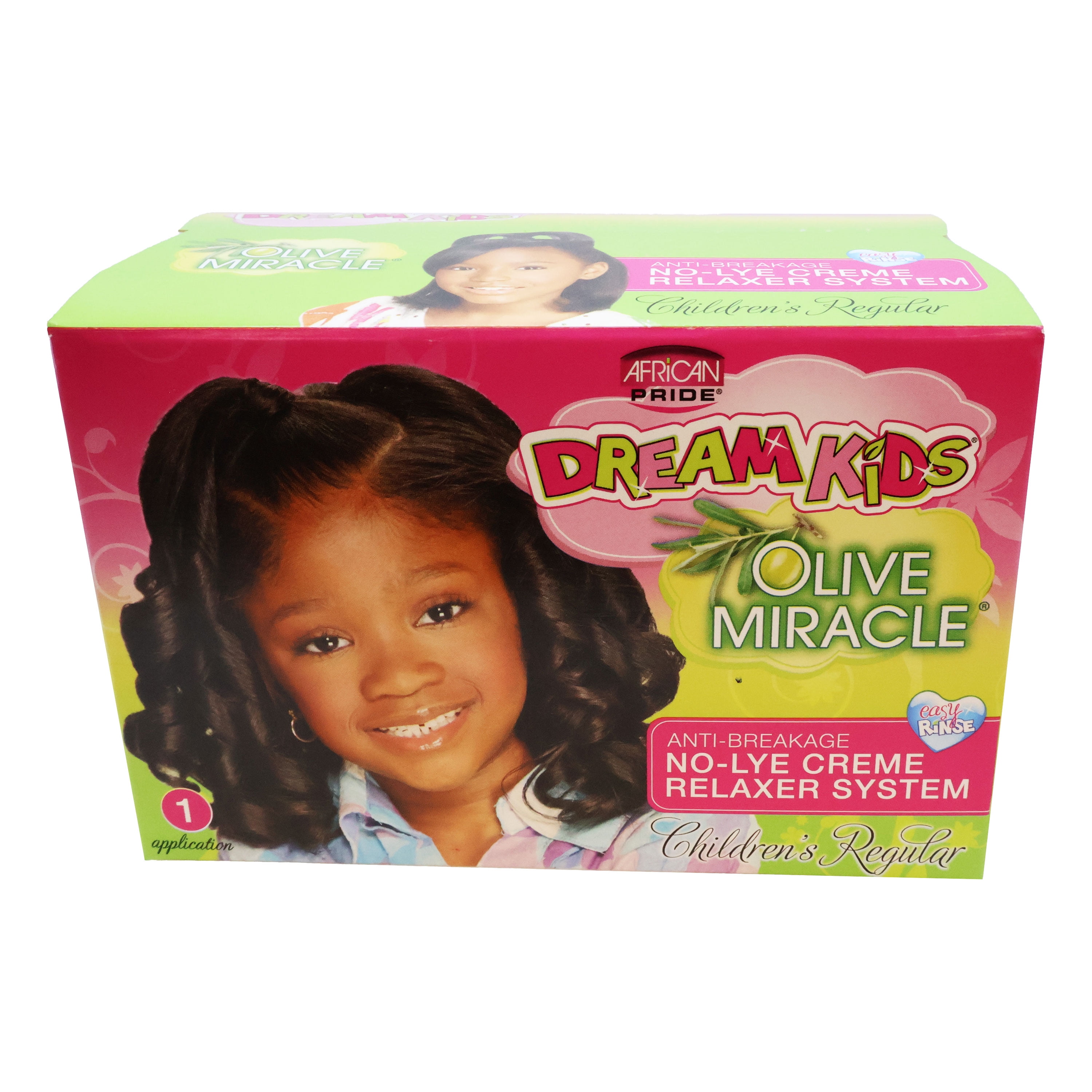 African Pride Dream Kids Olive Miracle NoLye Creme Relaxer System ...