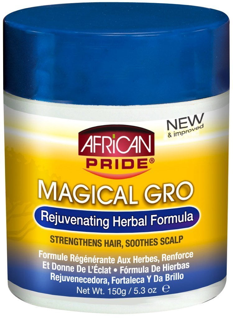African Pride Magical Gro Rejuvenating Herbal Hair Formula, 5.3 Oz, 3 ...