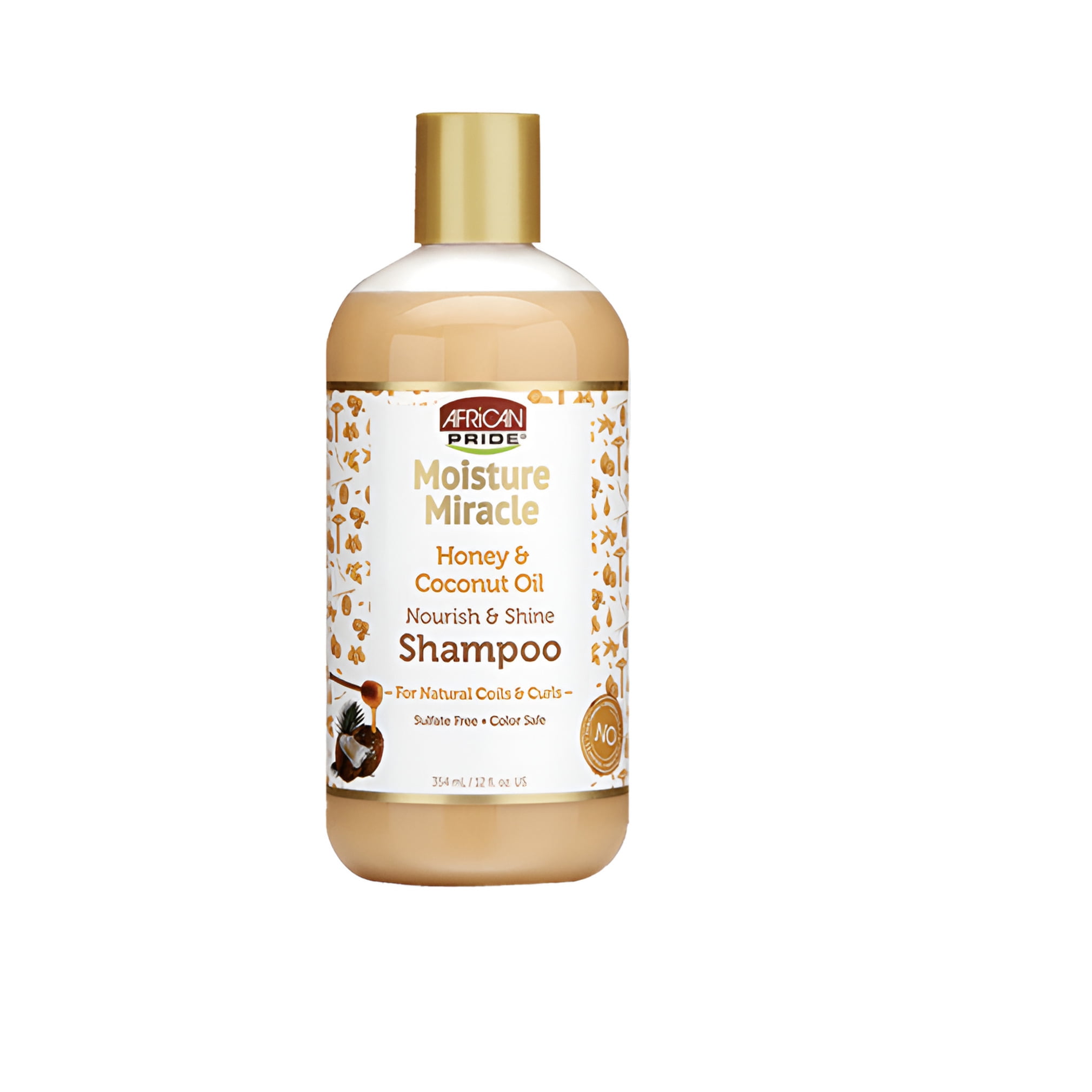 African Pride Moisture Miracle Honey & Coconut Oil Shampoo - Walmart.com