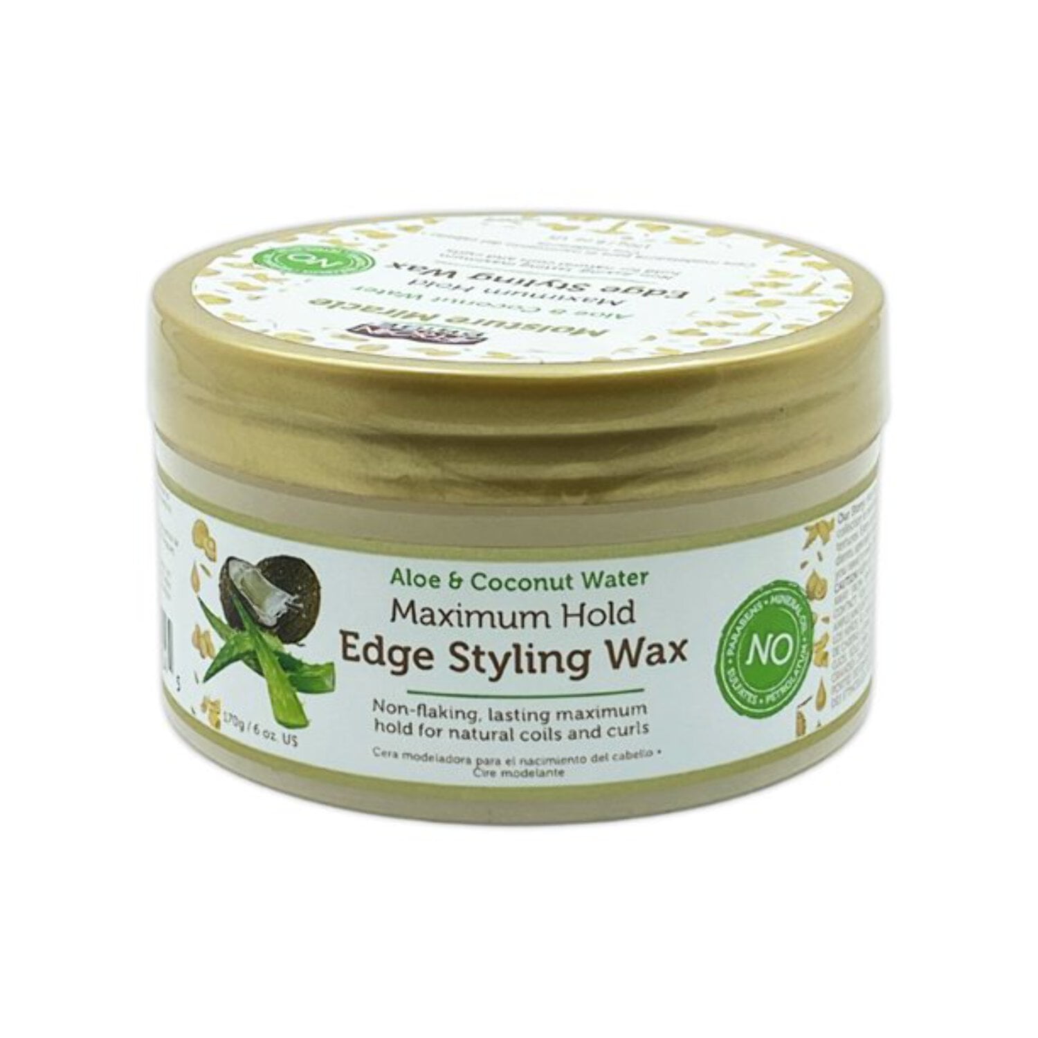 African Pride - Moisture Miracle Edge Styling Wax - Walmart.com