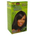 African Pride Olive Miracle Deep Conditioning No-Lye Relaxer, Regular ...