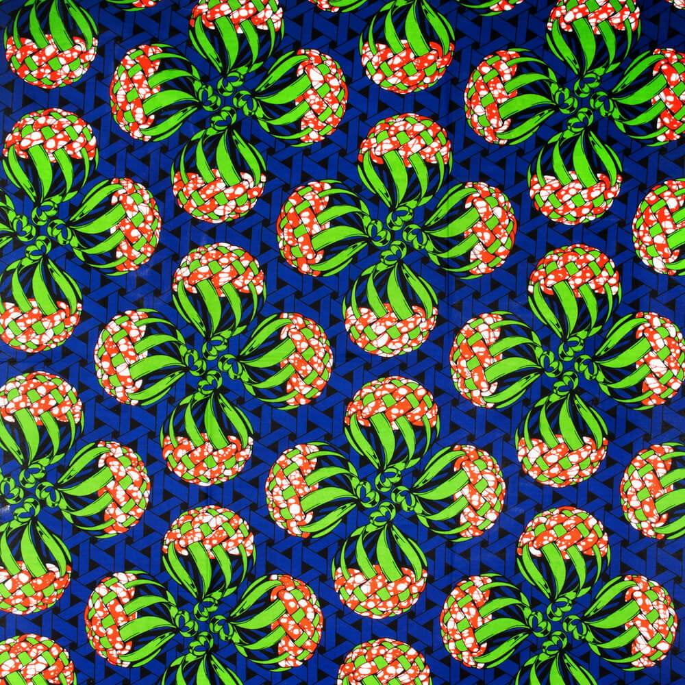 African Print (90317-17) Multi Color African Print 100% Cotton 44/45 ...
