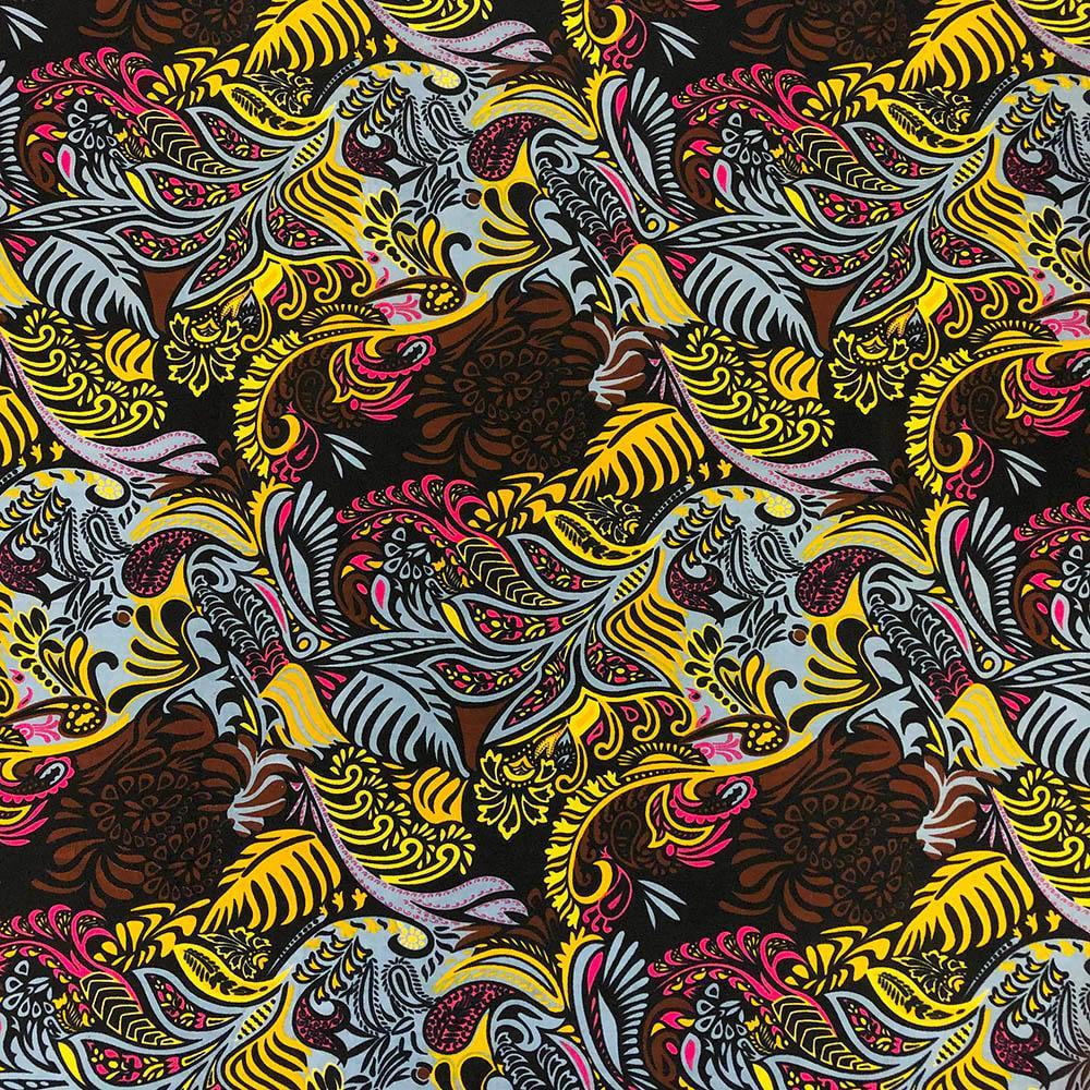 African Print Ankara (90229-3) Multi Color African Print 100% Cotton 44 ...