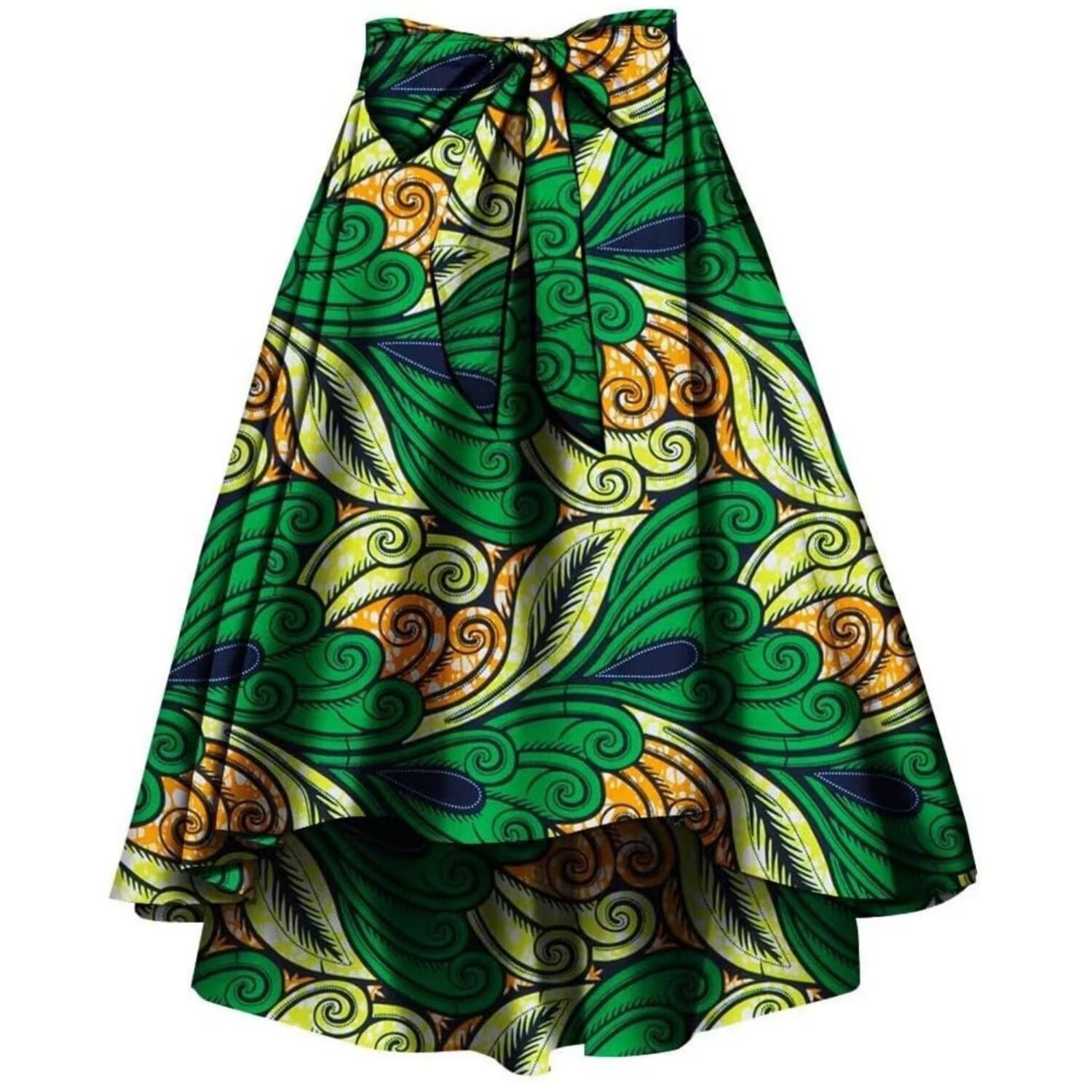 African Print Summer Skirt for Women Traditional Ankara Dashiki ...
