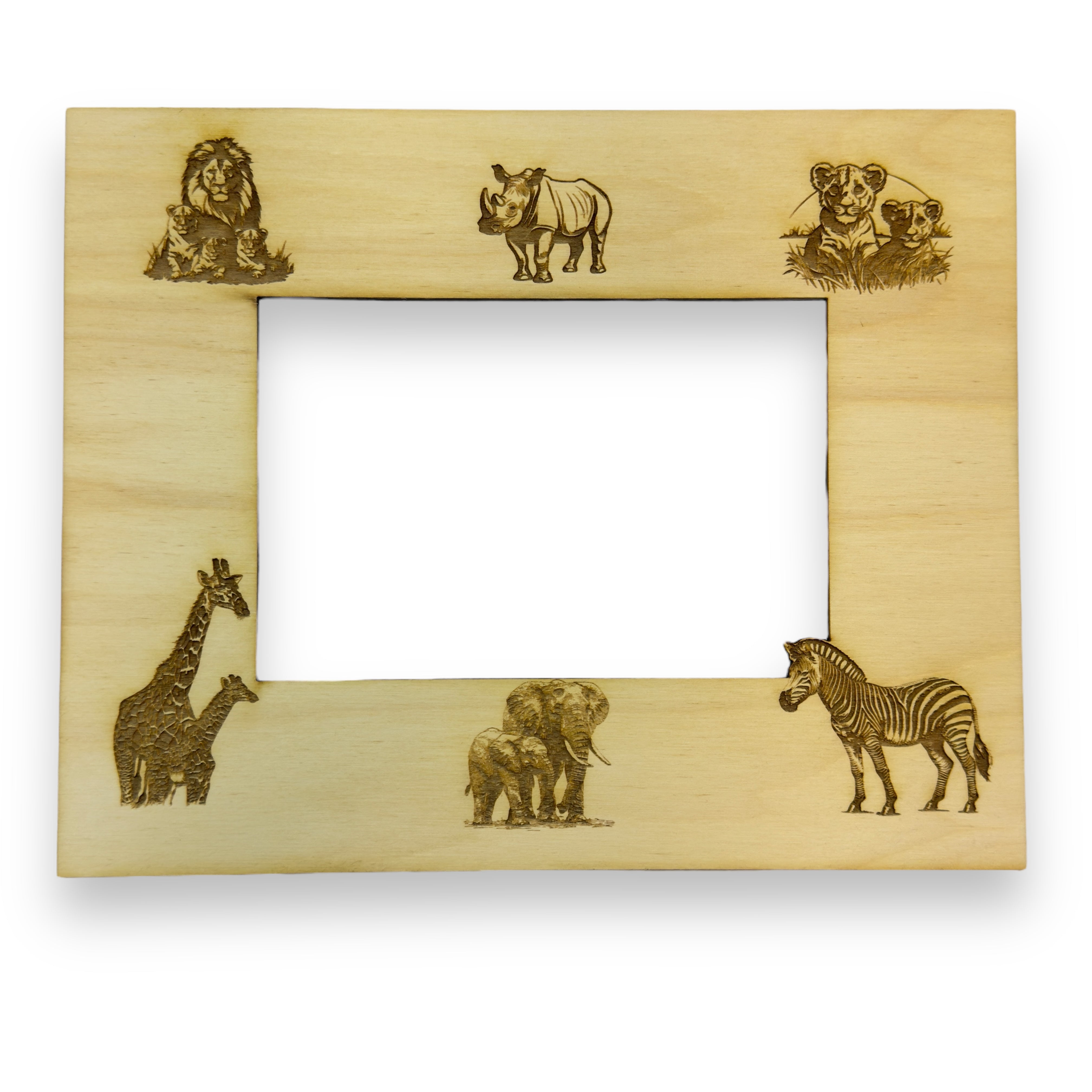 African Safari Animals 8x10 Photo frame insert for 4x6 Picture (FRAME ...