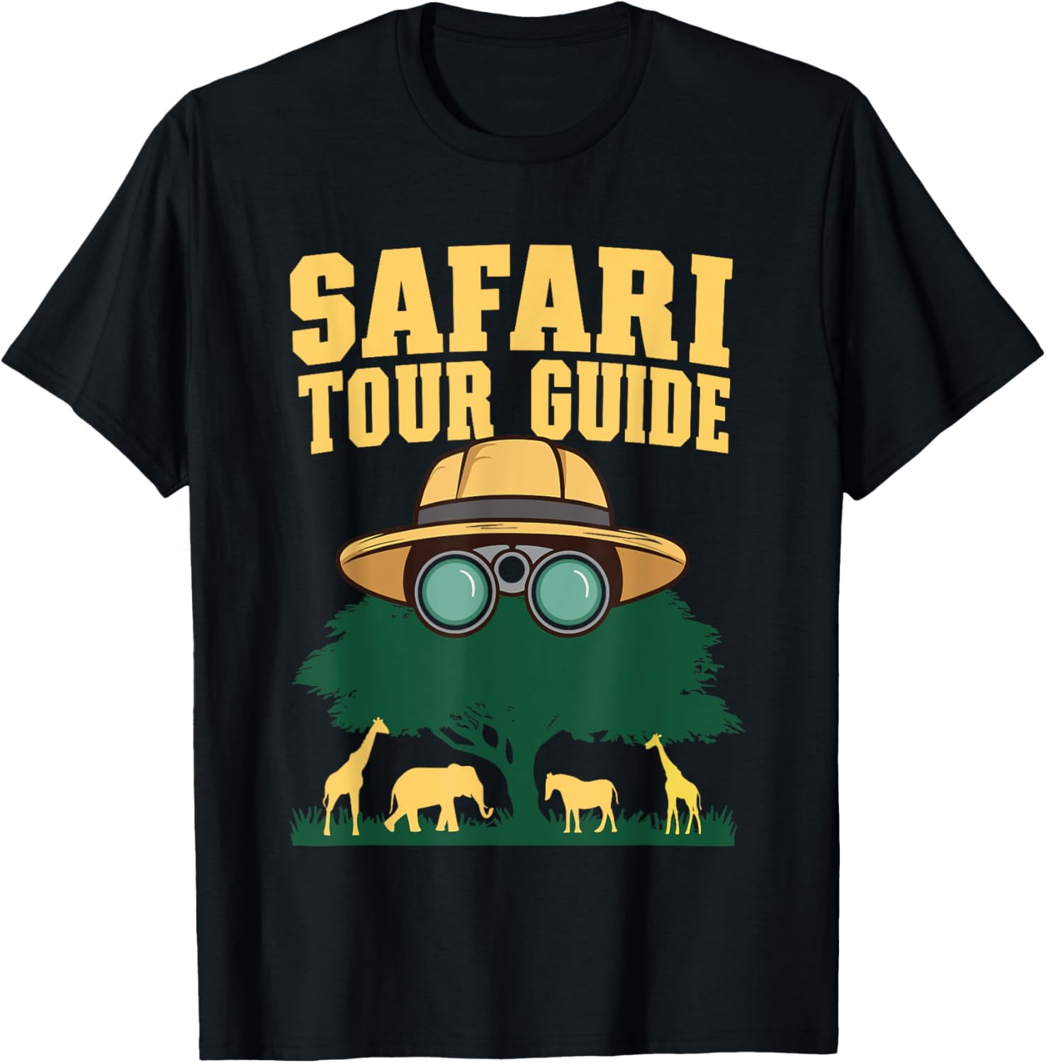 African Safari Costume For Zookeeper Staff Animal Jungle T-Shirt ...