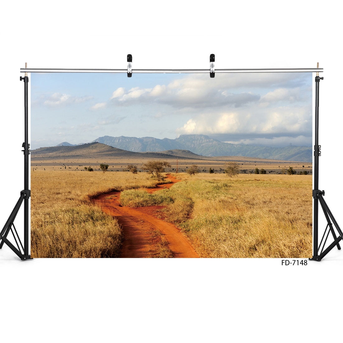 African Savanna Landscape Photographic Backdrops Photobooth Backgrounds ...