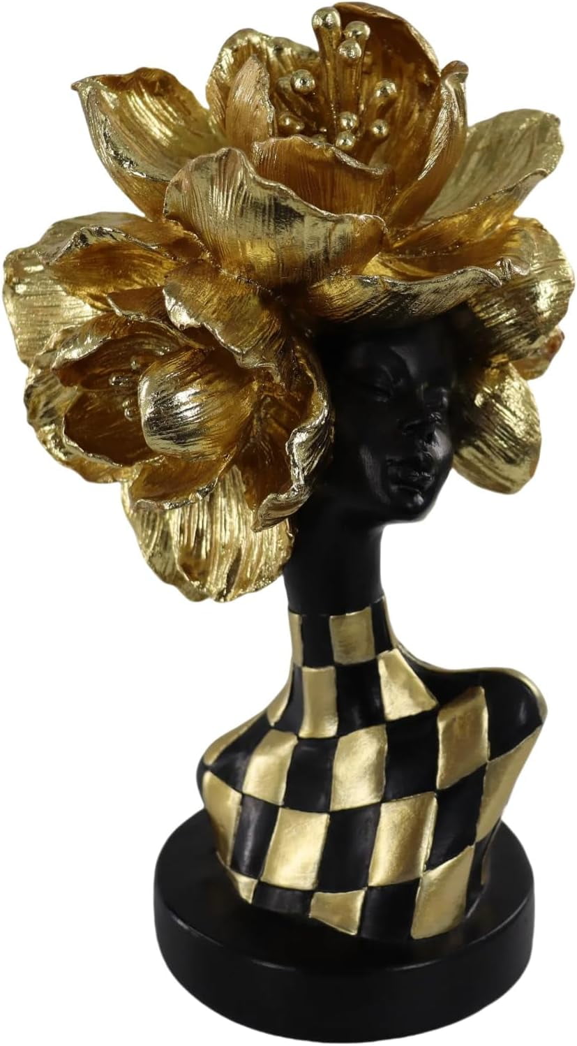 African Statues for Home Decor, Sculptures Decorations for Living Room ...