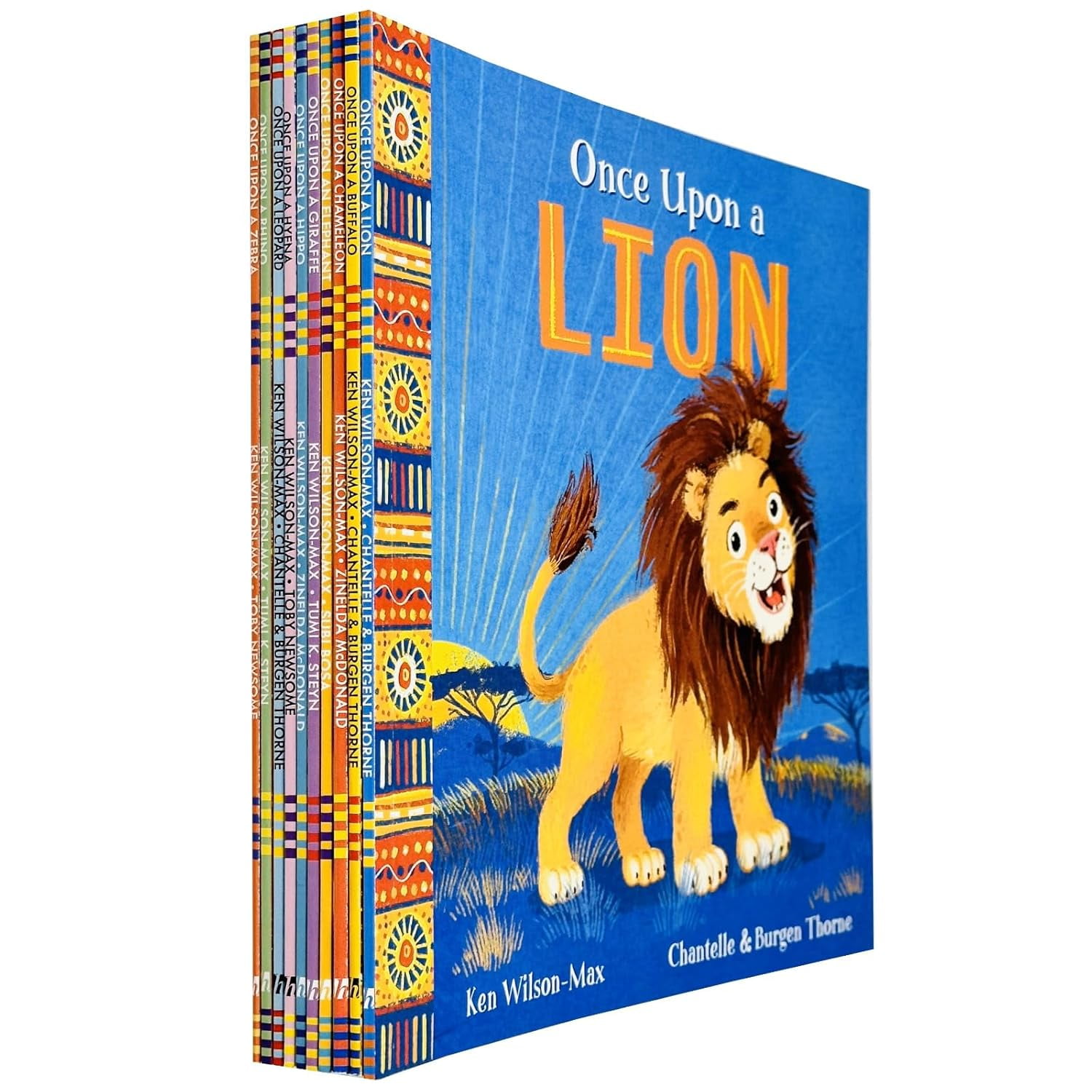 Ken Wilson-Max: African Stories: Once Upon Animals 10 Books - Ages 3-5 ...