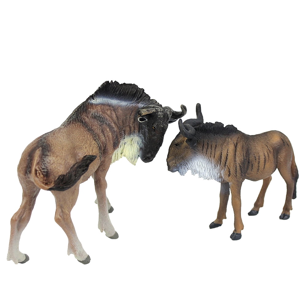 African Toy Wildebeest Model Creative Animal Toddler - Walmart.com