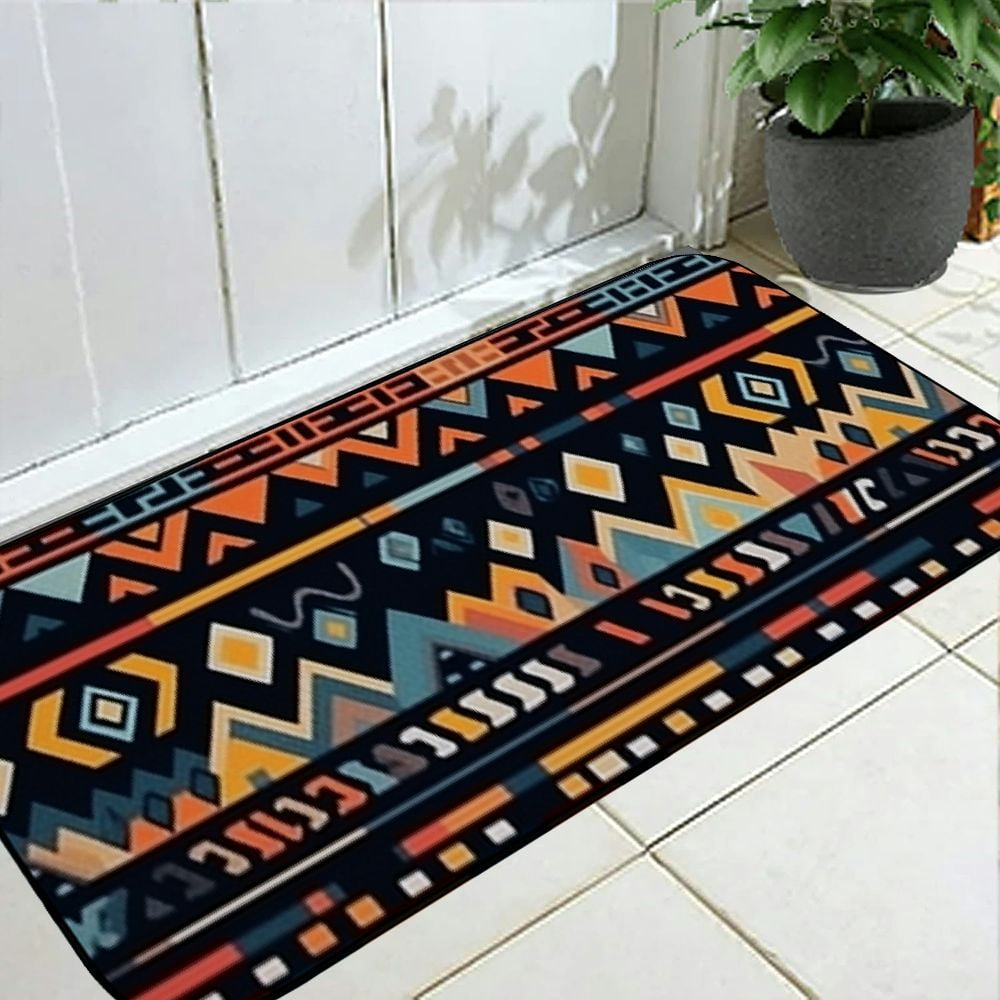 African Tribal Ethnic Entry Welcome Doormat , Kitchen, Porch, Mud Shoes ...