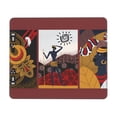 African Tribe Aborigine Tribal Mouse Pad Non-Slip Rubber Gaming ...