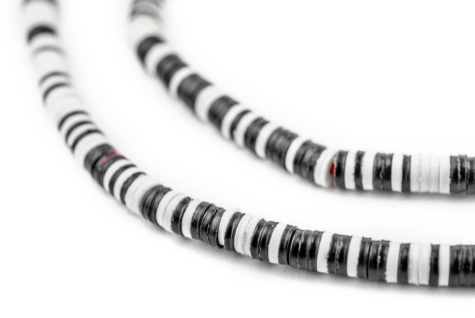 The Bead Chest African Vinyl Beads, Ghana Vulcanite Crafts Supplies for ...