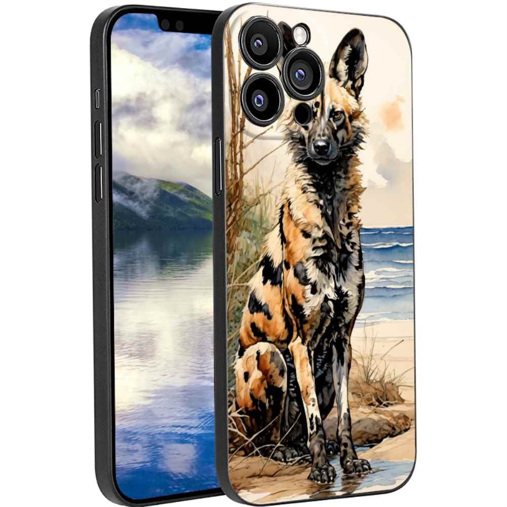 African-Wild-Dog-6 phone case for iPhone 13 Pro for Women Men Gifts ...