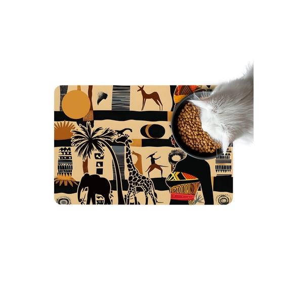 African Woman Doormat Non Slip Diatomaceous Earth Door Mat Absorbent ...