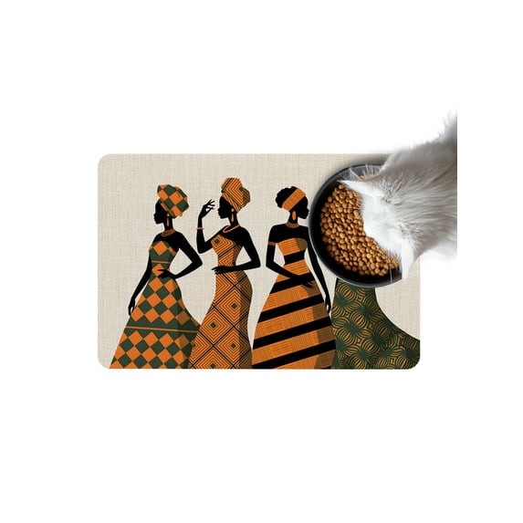 African Women Doormat Non Slip Diatomaceous Earth Door Mat Absorbent ...