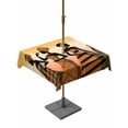 African Women Square Outdoor Tablecloth with Umbrella Hole Black Women ...