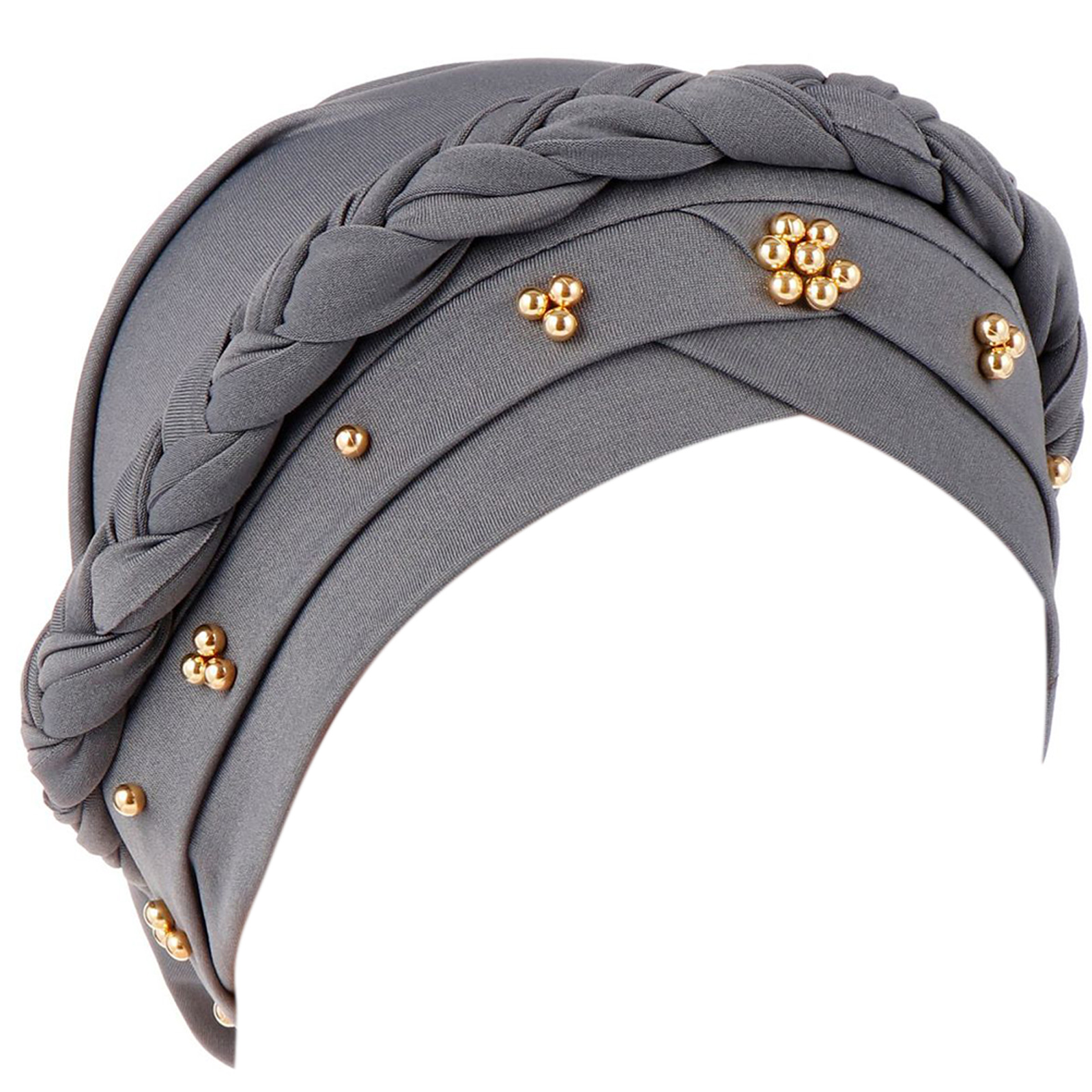 African Women's Turban Braided Headwear Headscarf Cap Pre-tied Caps ...