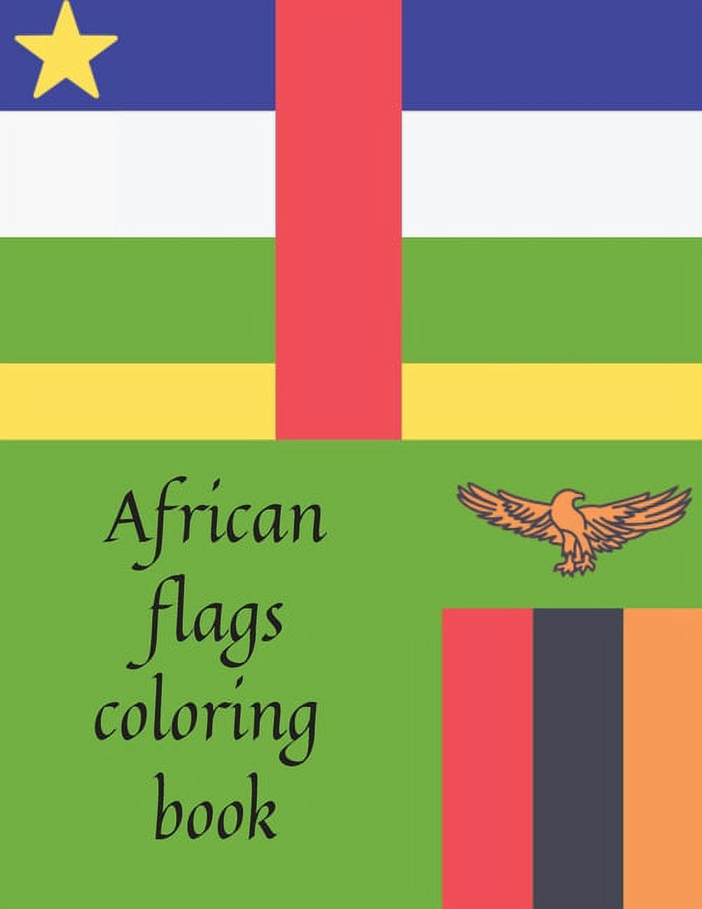 Flag Coloring Pages Africa