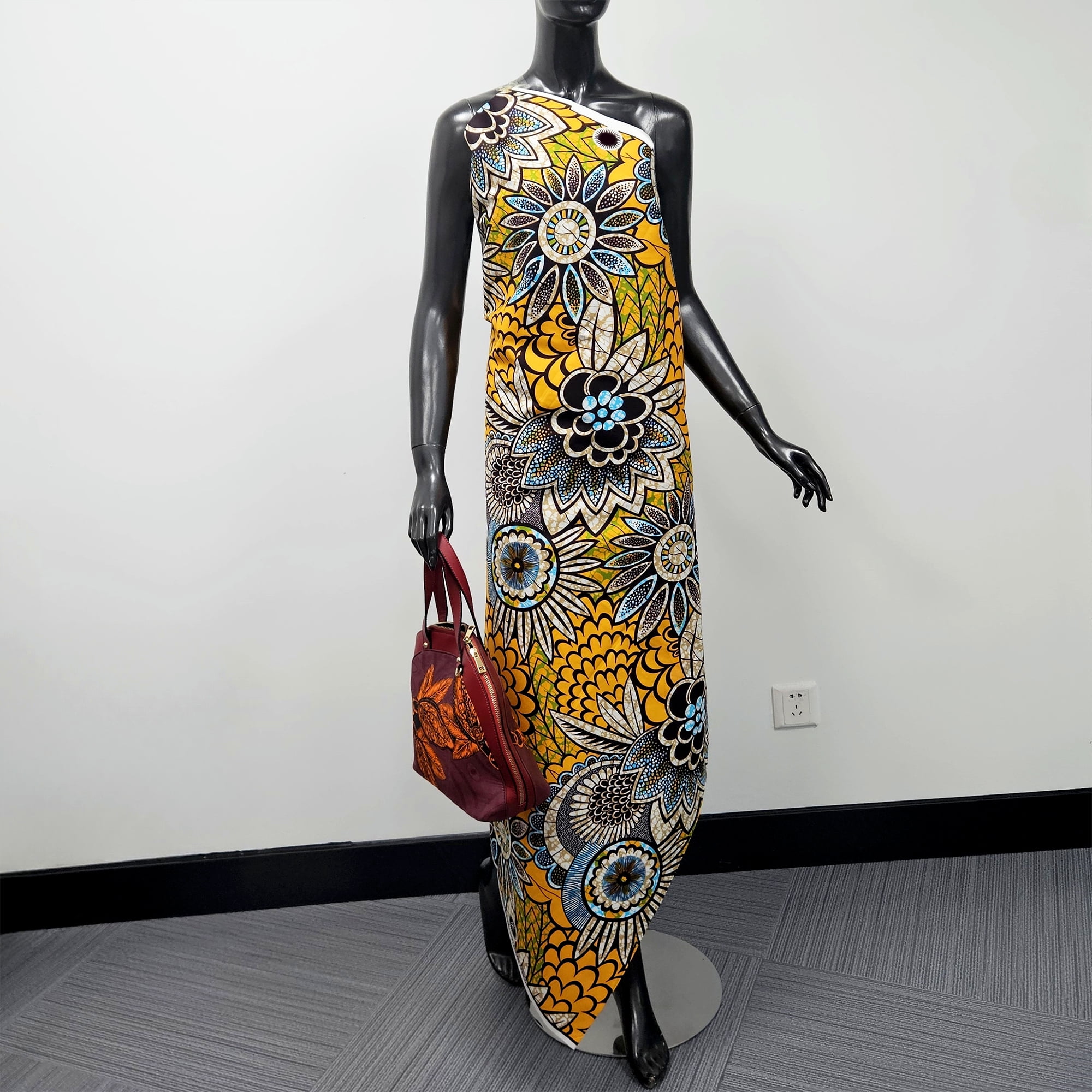African print fabric 6yards of 100% cotton - Walmart.com