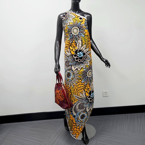 African print fabric 6yards of 100% cotton - Walmart.com