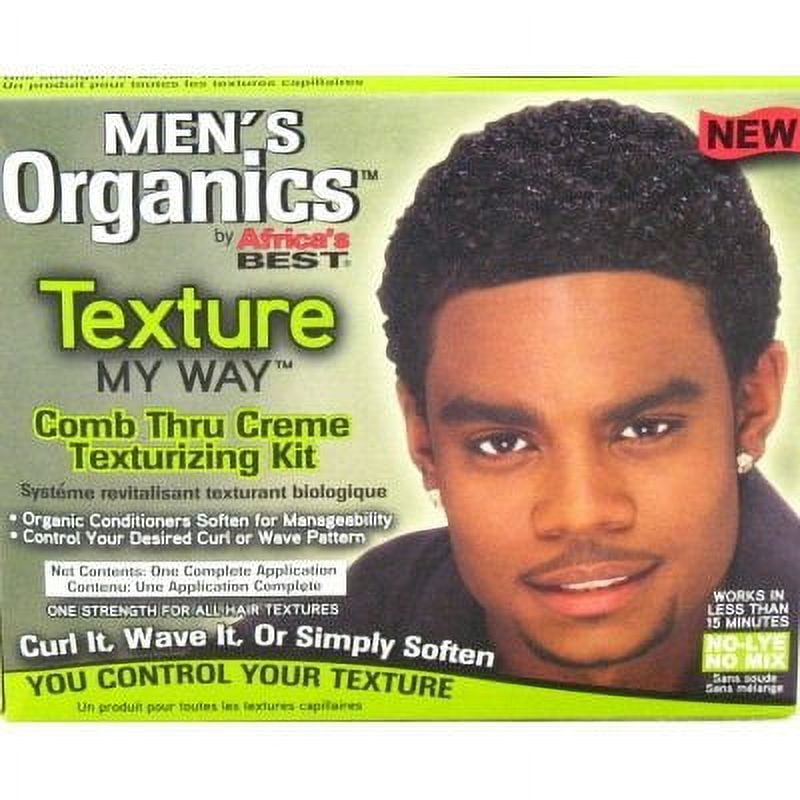 Africas Best Organic Texture My Way Kit For Men - Hair Relaxers, Afro ...
