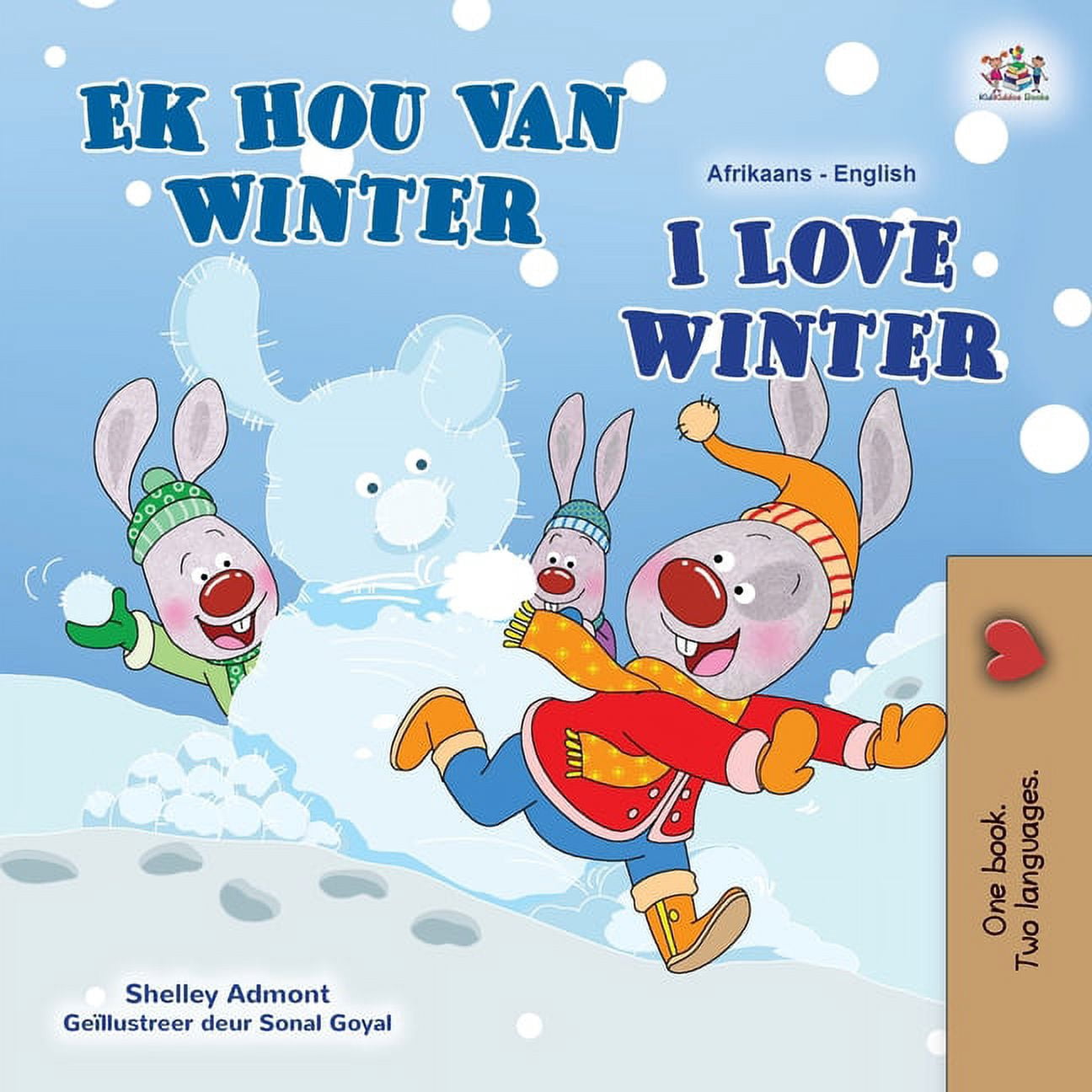 Afrikaans English Bilingual Collection I Love Winter (Afrikaans English ...