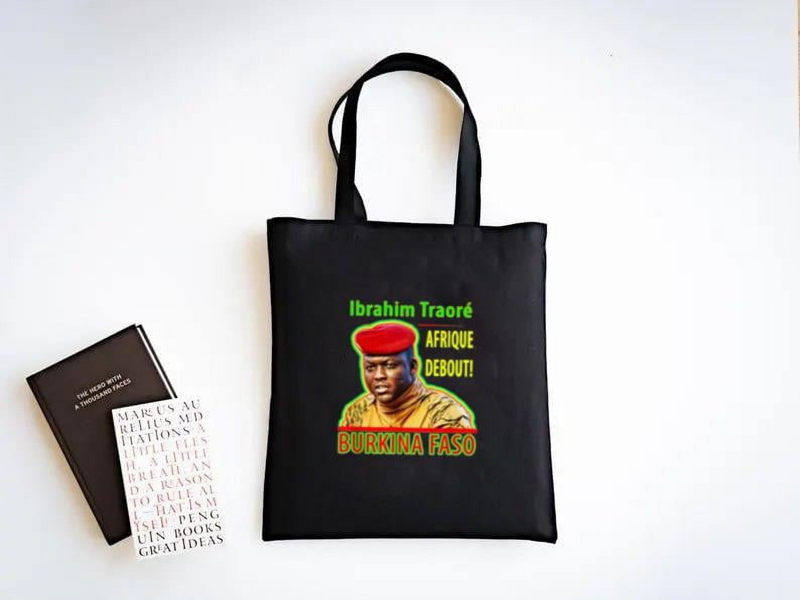Afrique Debout Ibrahim Traoré Pride Tote Bags - Walmart.com