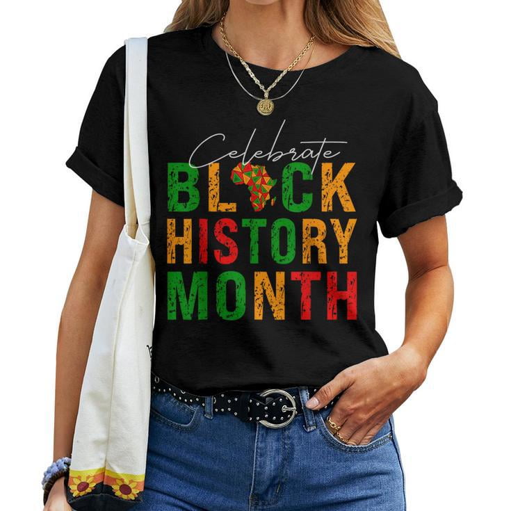 Afro African Black History Month Melanin Teacher T-Shirt – BHM BLM ...