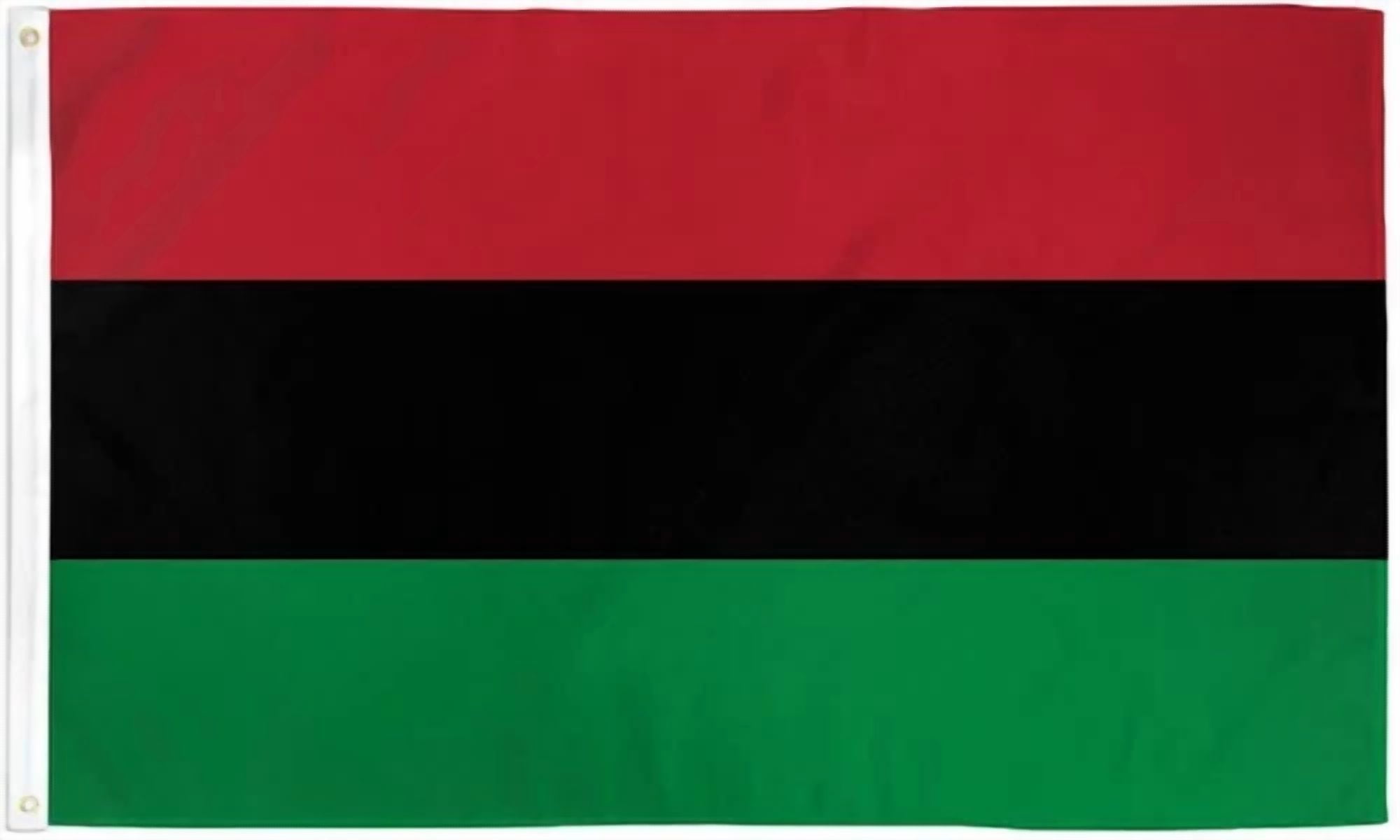 Afro American Flag 2X3Ft African Unit Heritage Flag Pan-African Flag ...