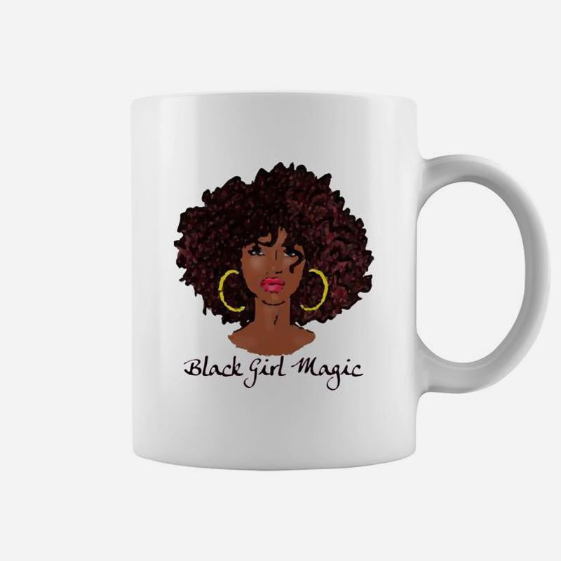 Afro Black Girl Magic Coffee Mug - Walmart.com