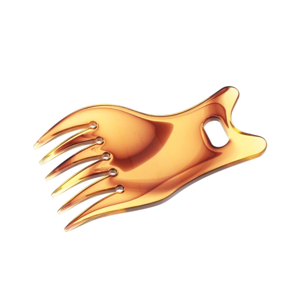 Afro Comb Comb - Curly Hair & Wide Comb, Braid Combs - - 4 Colors ...