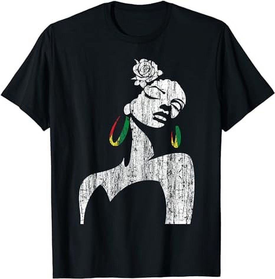 Afro Diva Black Girl Magic Shirt Africa Natural Melanin Tee T Shirt