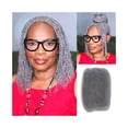 Afro Kinky Bulk Human Hair Braiding Hair for Dreadlocks, Loc Repair ...