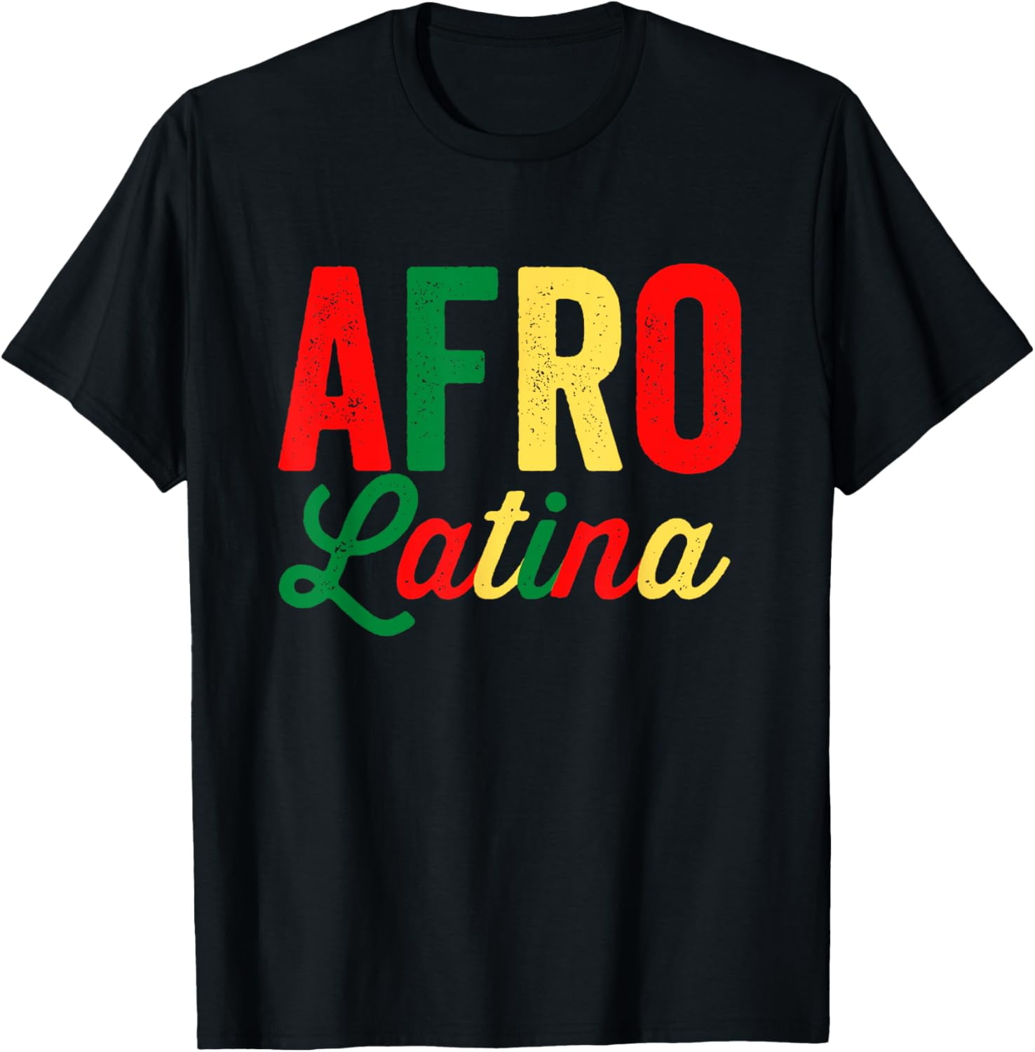 Afro Latina and Proud Black Latinx Pride T-Shirt - Walmart.com