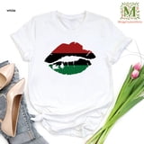 Afro Lips Shirt Black Women Shirt Black History Gift Black Culture ...