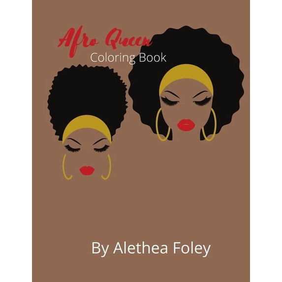 Afro Queen: Coloring Book (Paperback) - Walmart.com