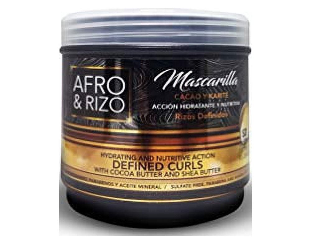 Afro & Rizo Hair Mask - 16 oz- Deep Hair Moisturizer - Cocoa Butter ...