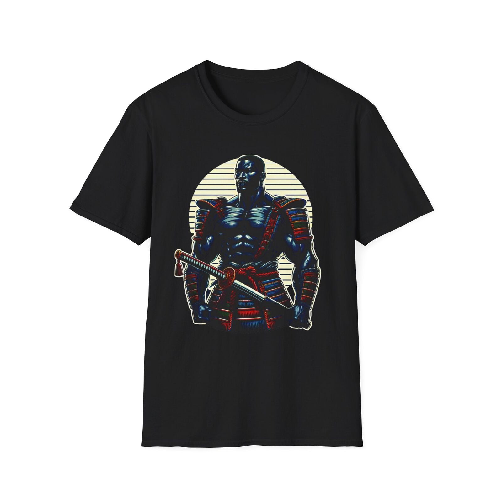 Afro-Samurai T-Shirt, Black Samurai T-Shirt, Yasuki T-Shirt, Samurai T ...