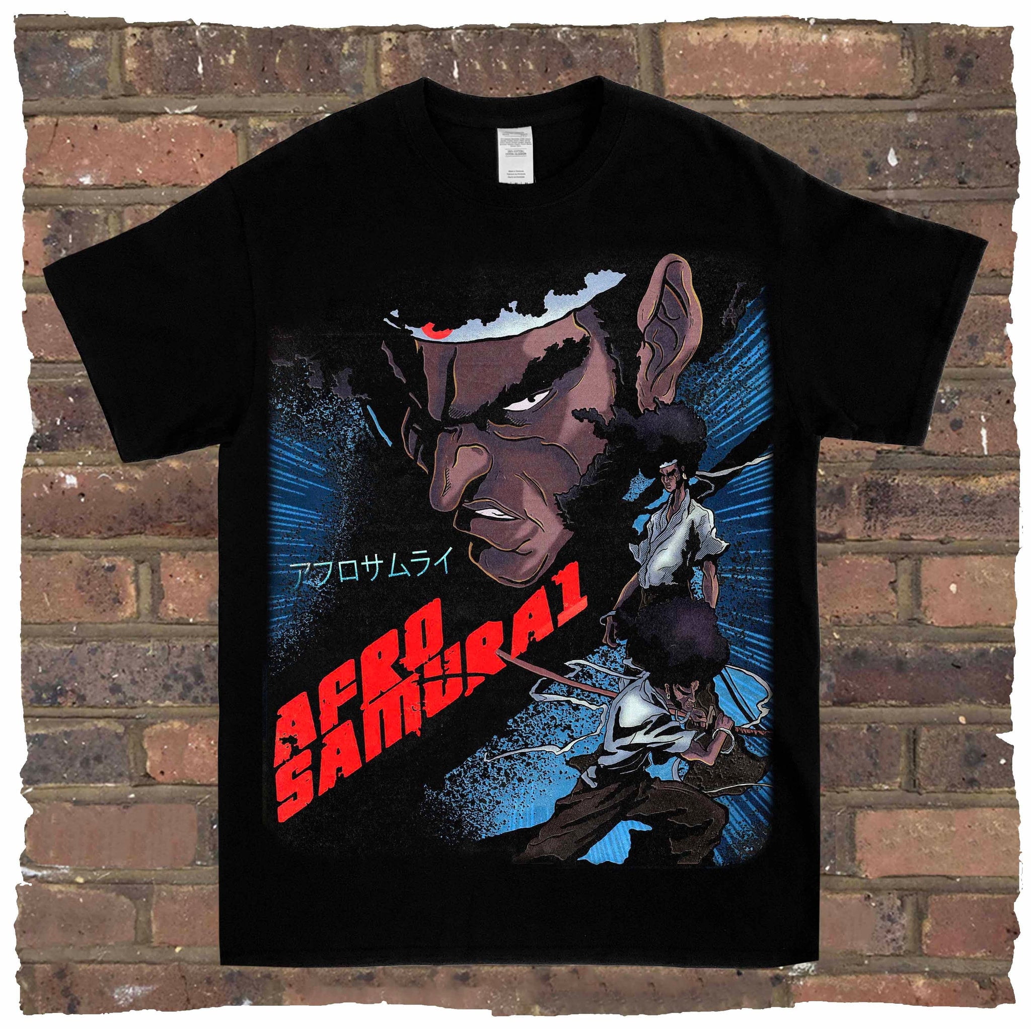 Afro Samurai T-Shirt Up to size 4XL Up to size 4XL - Walmart.com