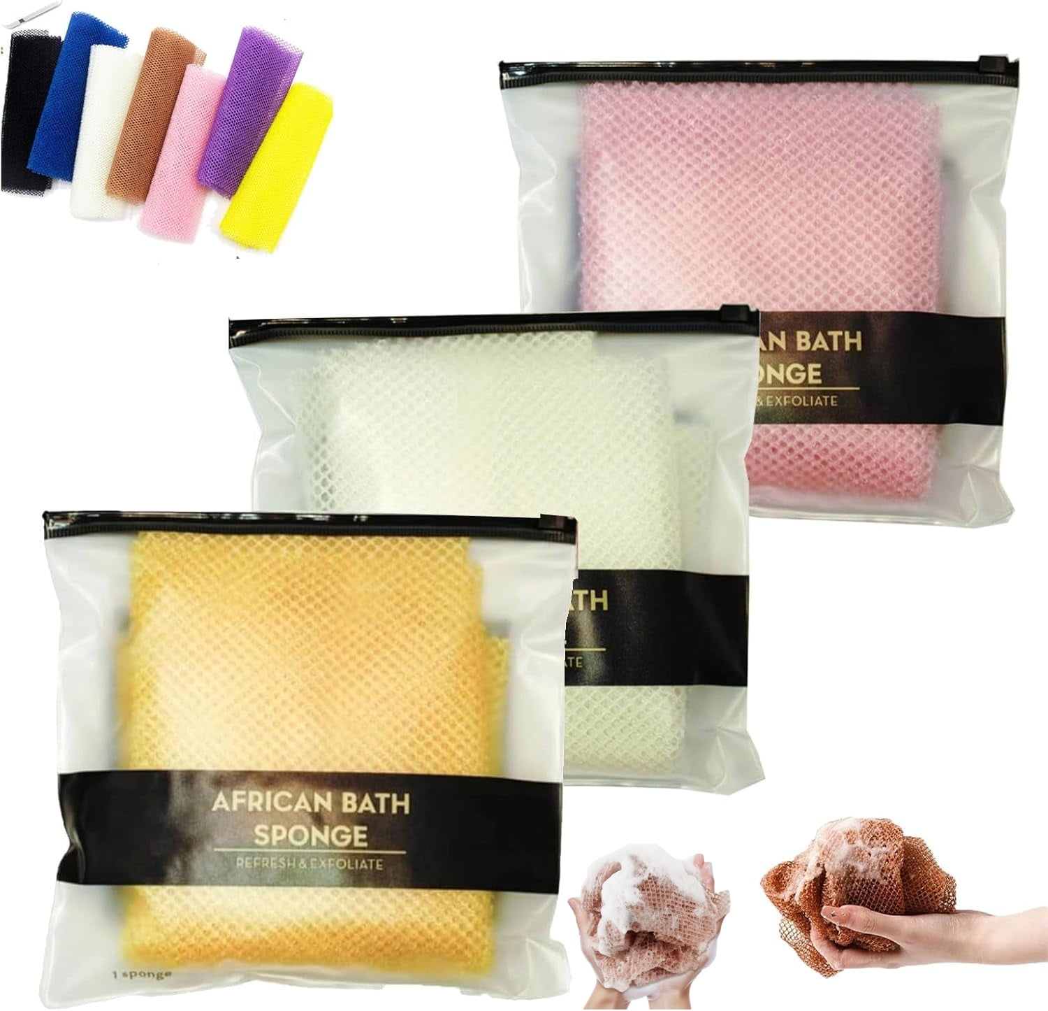 Afro Scrub African Net Sponge, Afroscrub African Exfoliating Net Sponge ...