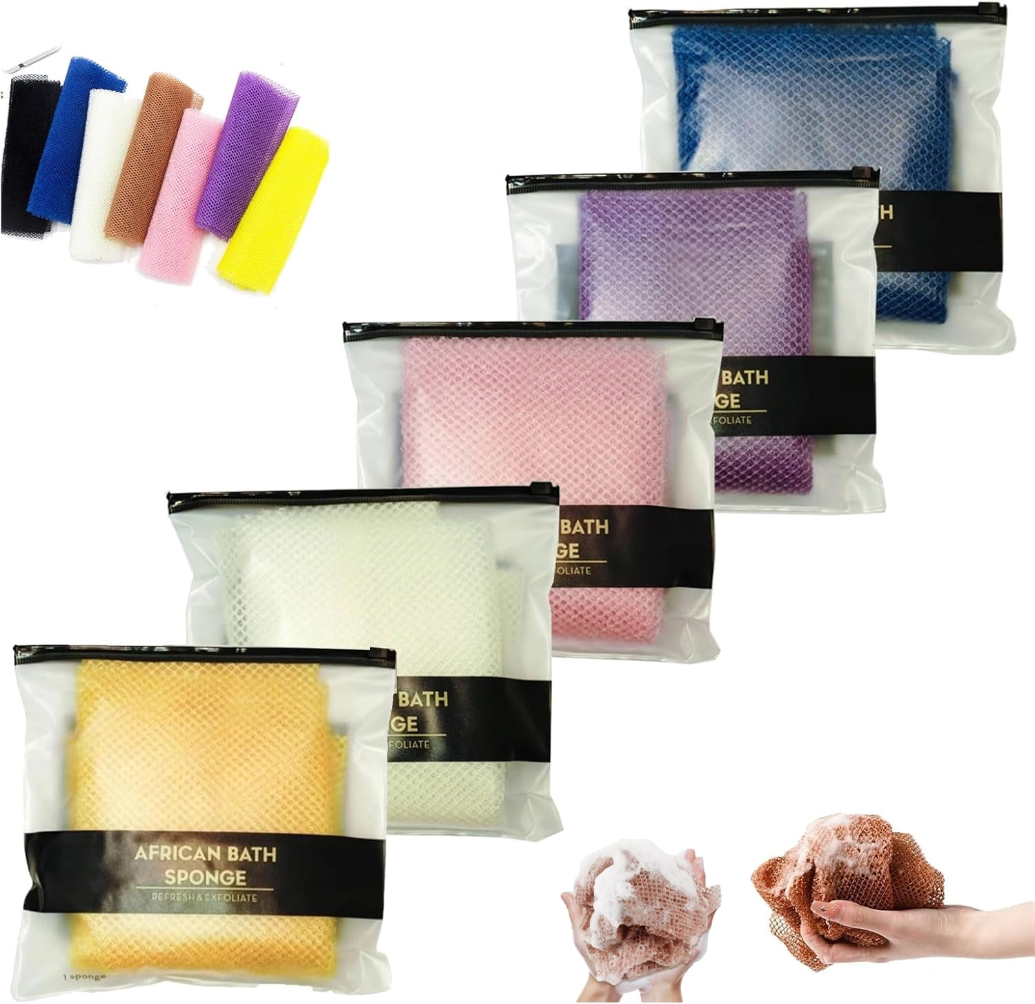 Afro Scrub African Net Sponge, Afroscrub African Exfoliating Net Sponge ...